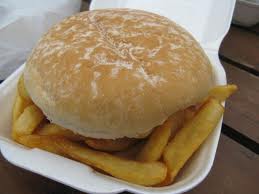 Anne's Scottish food blog: Chip butty