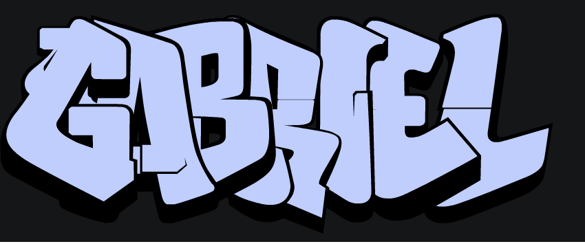 Graffiti gabriel - Imagui