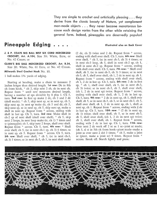 THETINCAT: Pineapple Edge Pattern