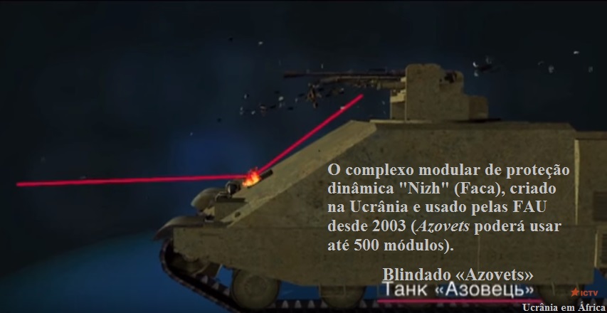 Ucrânia em África: O blindado popular ucraniano “Azovets”