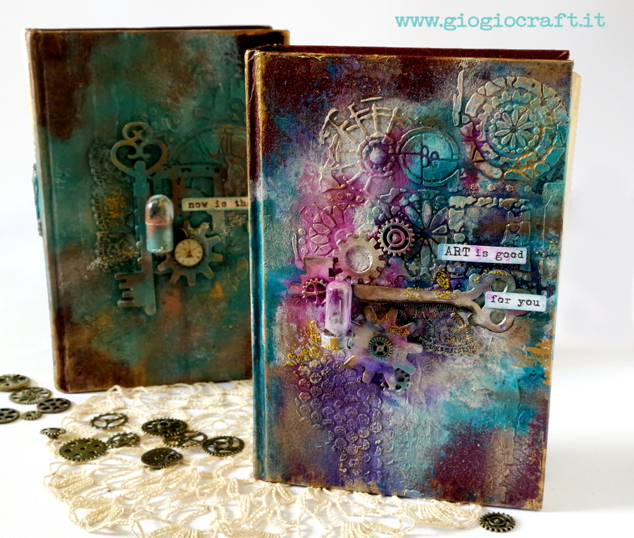 GiogioCraft: Tutorial: Altered Book Covers: Classic or Funky?