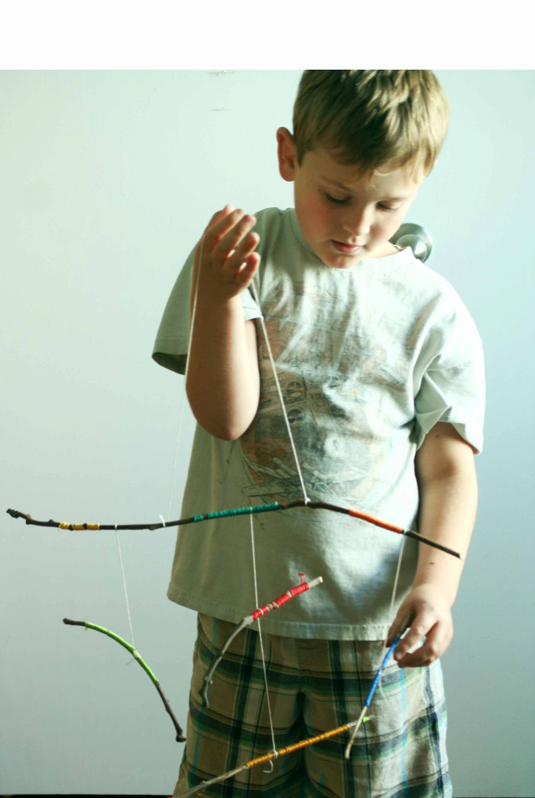 Picnics in the Park: A Sticks and String Mobile