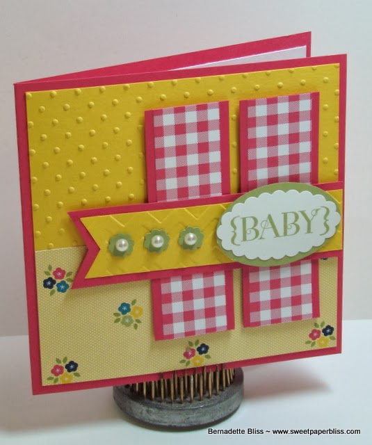 Sweet Paperbliss.....: Baby Card