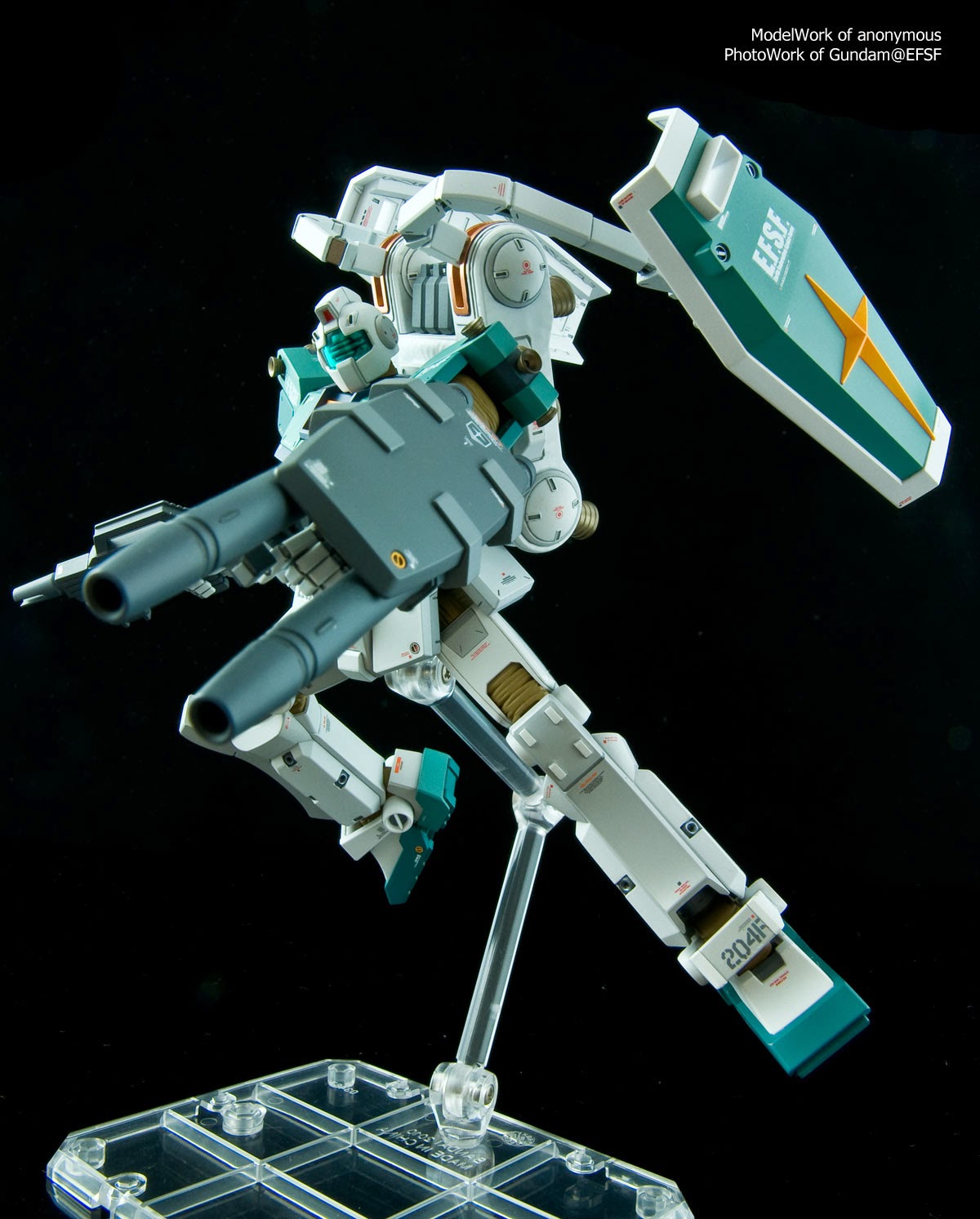 The WhiteBase of Gundam@EFSF: 高達-雷電宙域 GM 【Io Flemming 主角用機 204F】Action ...