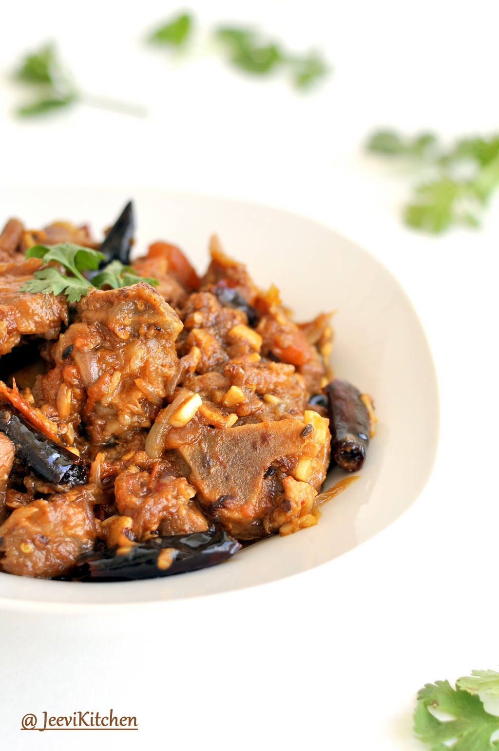 Jeevi Kitchen: Uppu Kari / Chettinad Salted Mutton Fry