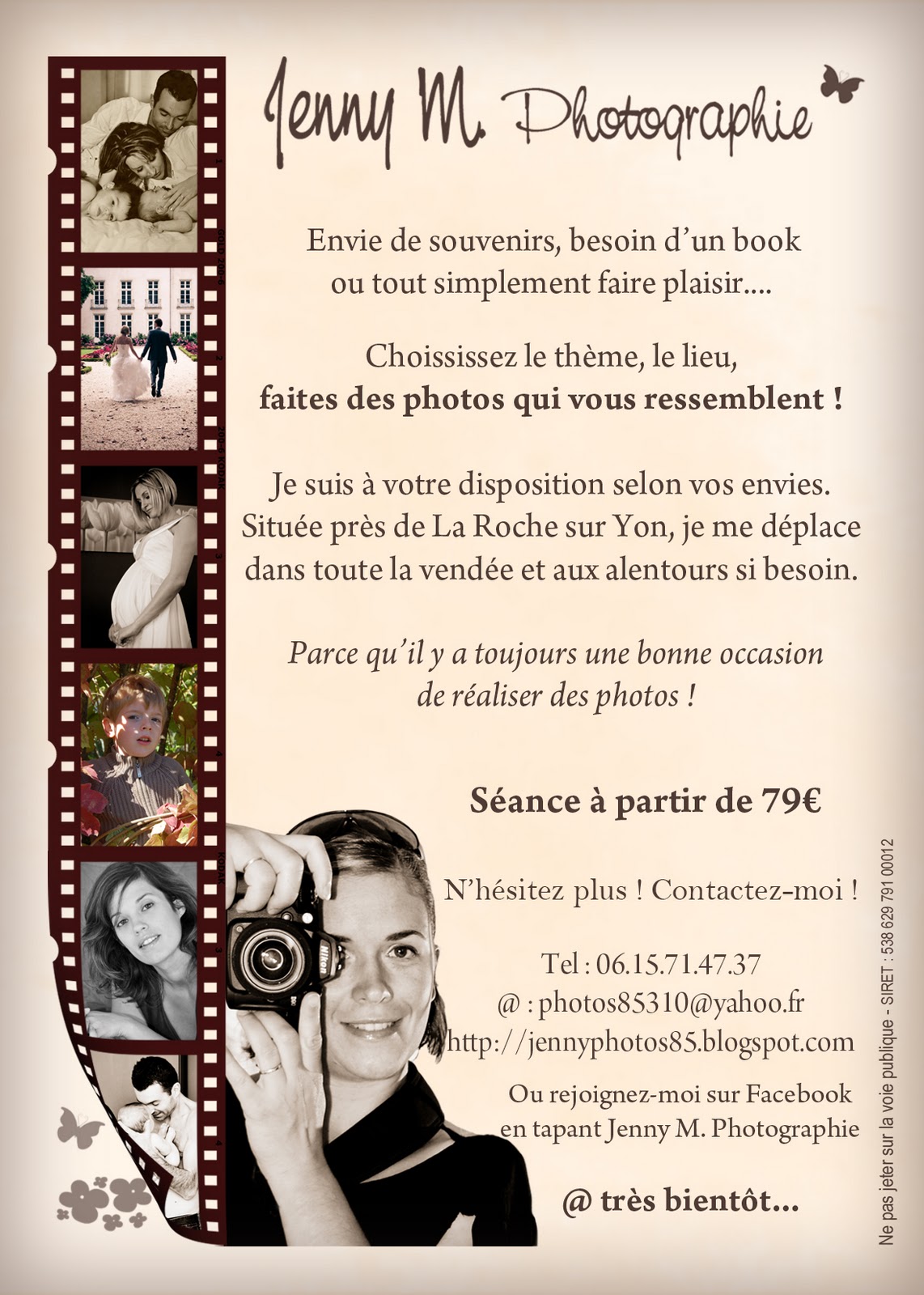 Jenny M. Photographie photographe mariage bébé portrait vendée 85 La ...