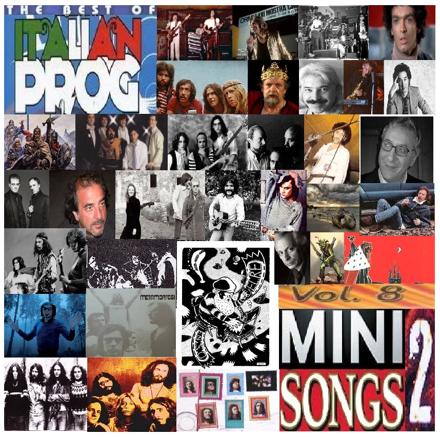 VERSO LA STRATOSFERA: The Best of Italian Prog Rock Vol 8 - MINI SONGS ...