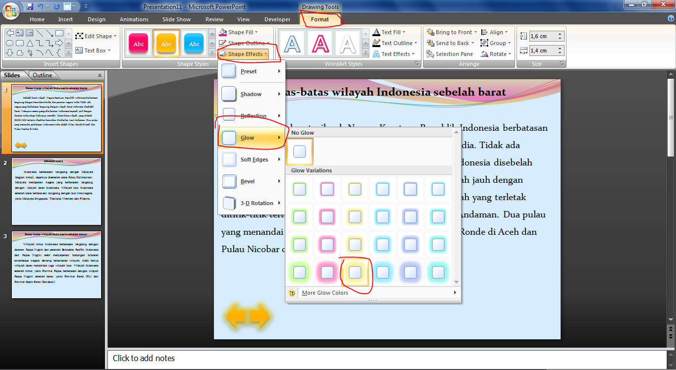 CARA MEMBUAT TOMBOL NEXT BACK ~ Master Power Point