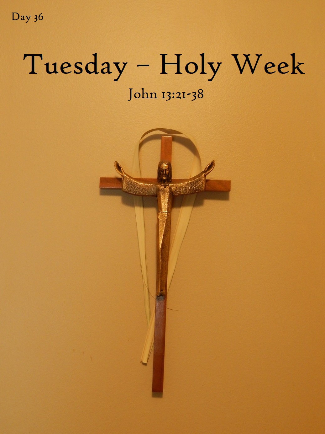 "Beads of Joy" by RosaryManJim: Tuesday – Holy Week