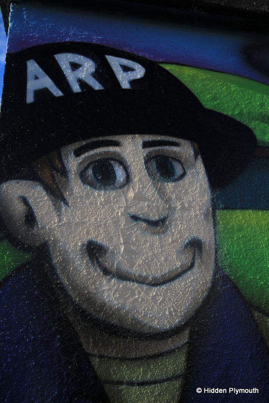 Hidden Plymouth: "The Blockhouse" WWII Mural - Stoke Village