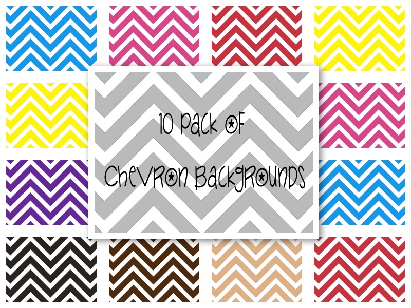 One, Two, Three: Math Time!: Free Striped and Chevron Backgrounds