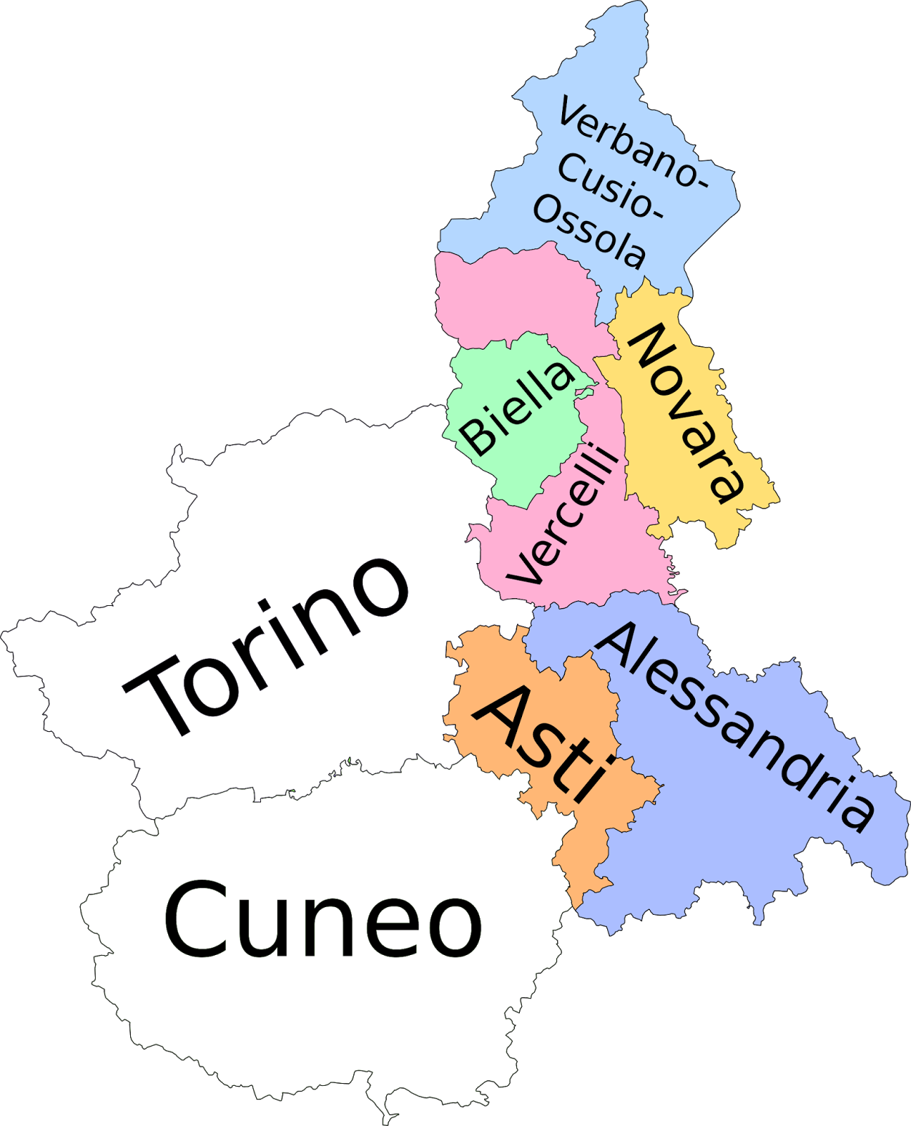 Cultura Mondana: Province