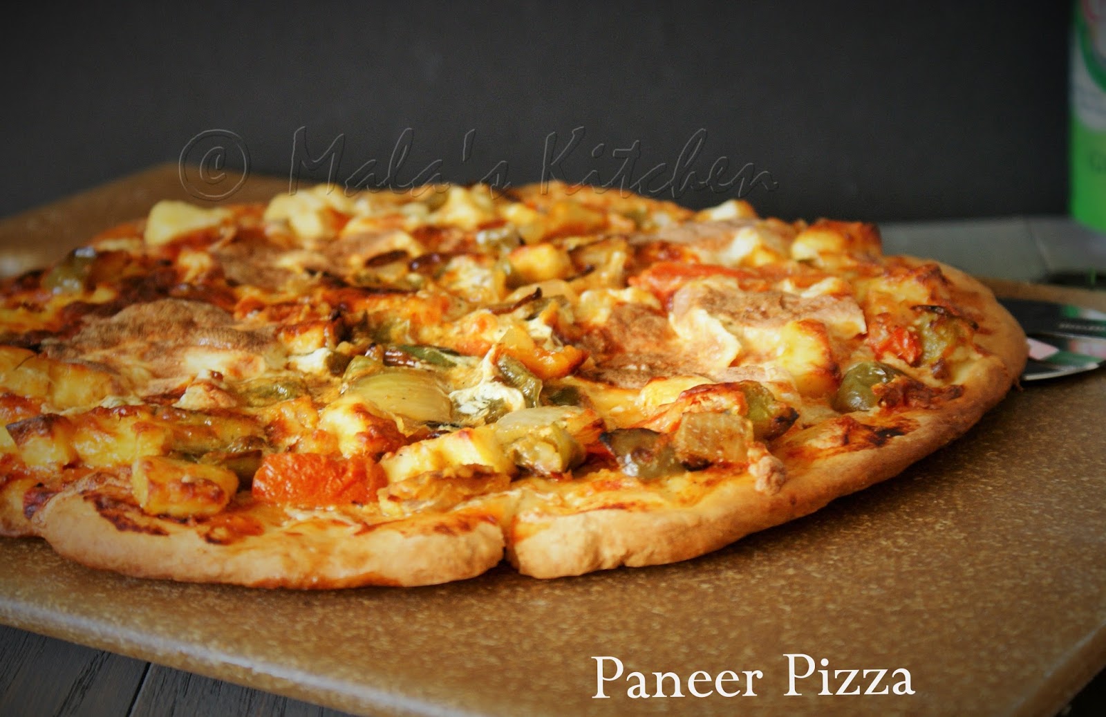 Paneer Pizza - Malas-Kitchen