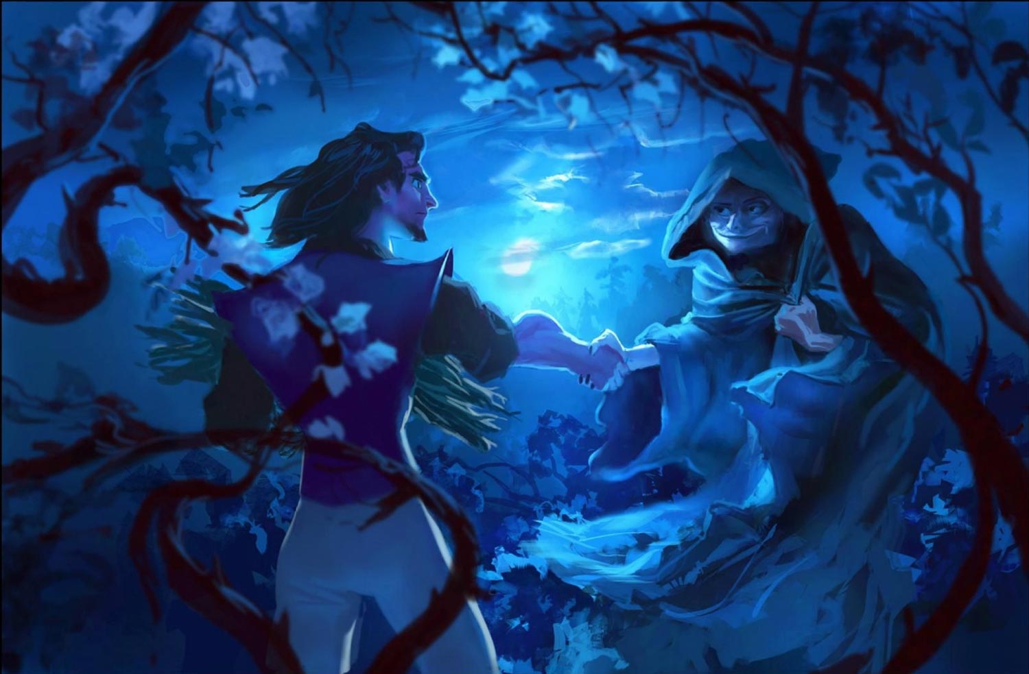 Living Lines Library: Tangled (2010) - Visual Development: Color Keys