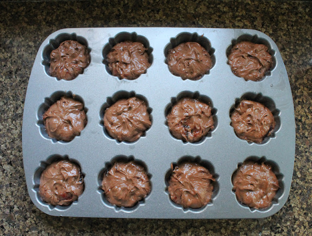 Food Lust People Love: Cherry Brownie Bundtlets #BundtBakers