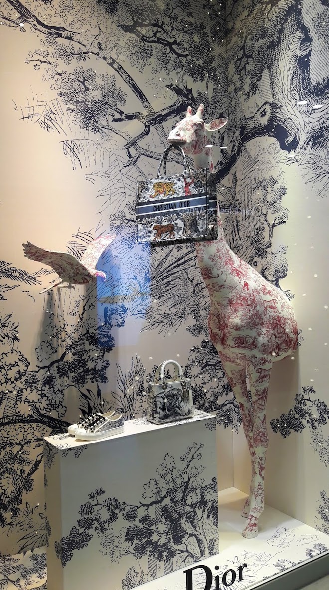 H&M window display at H&M Siam Paragon in Bangkok