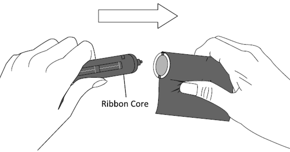 Como Colocar Ribbon na CP-2240 Argox | ArgoxShop Como Colocar Ribbon na CP-2240 Argox | ArgoxShop