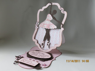 Ligaya's Creativity Zone: Ballet Dancer Card