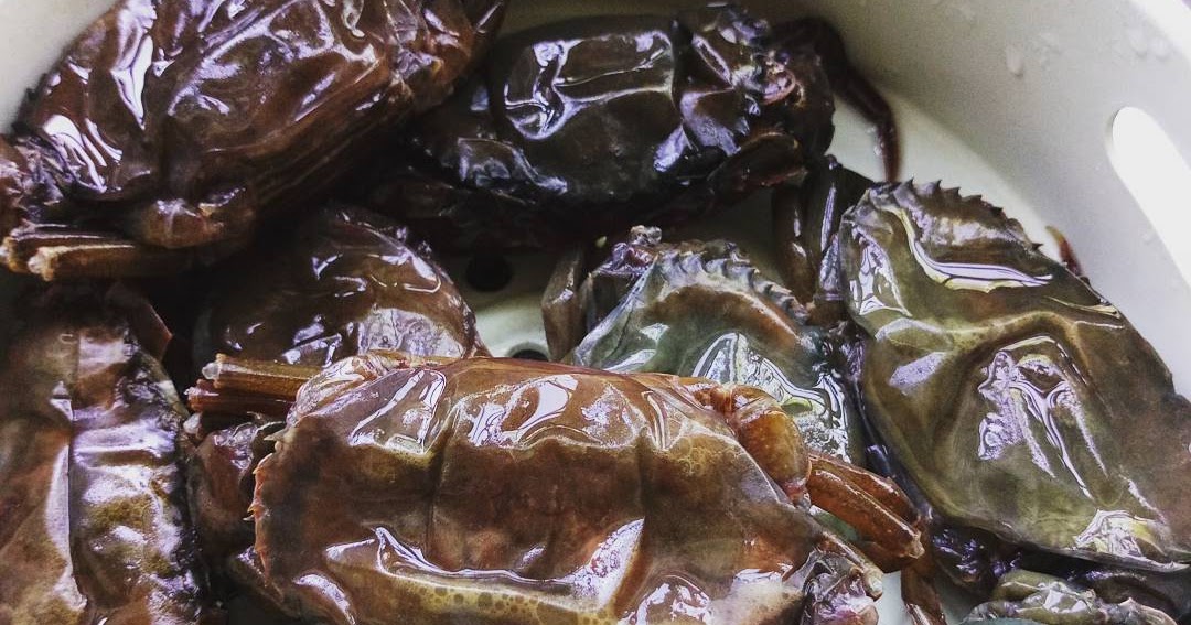 Tertunailah Hasrat Di Hati: KETAM KULIT LEMBUT TELUR MASIN/SOFTSHELL CRAB SALTED EGG