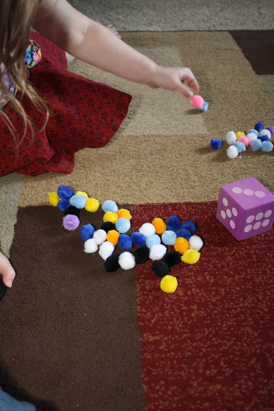 Love my Lists: Preschool (Dice) Math Games - post #1