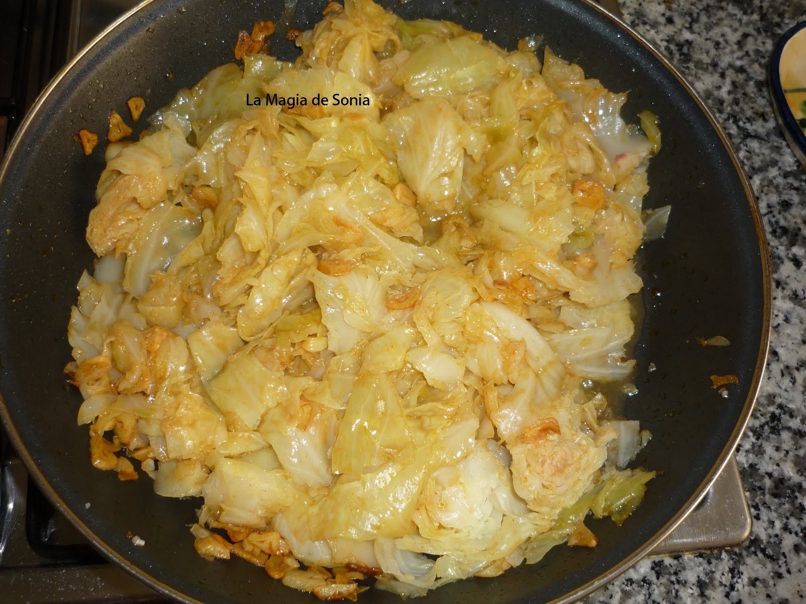 La Magia de Sonia: Repollo Rehogado.
