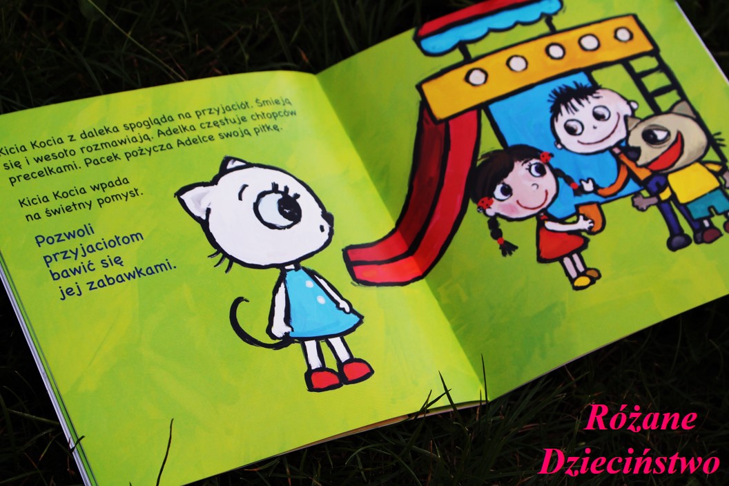 Różane Dzieciństwo: Kicia Kocia nie tylko do czytania