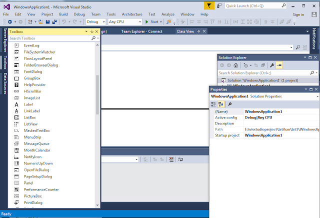 artiumscientia: Menambahkan Komponen Pengendali Antarmuka pada Form : Visual Basic-Visual Studio ...