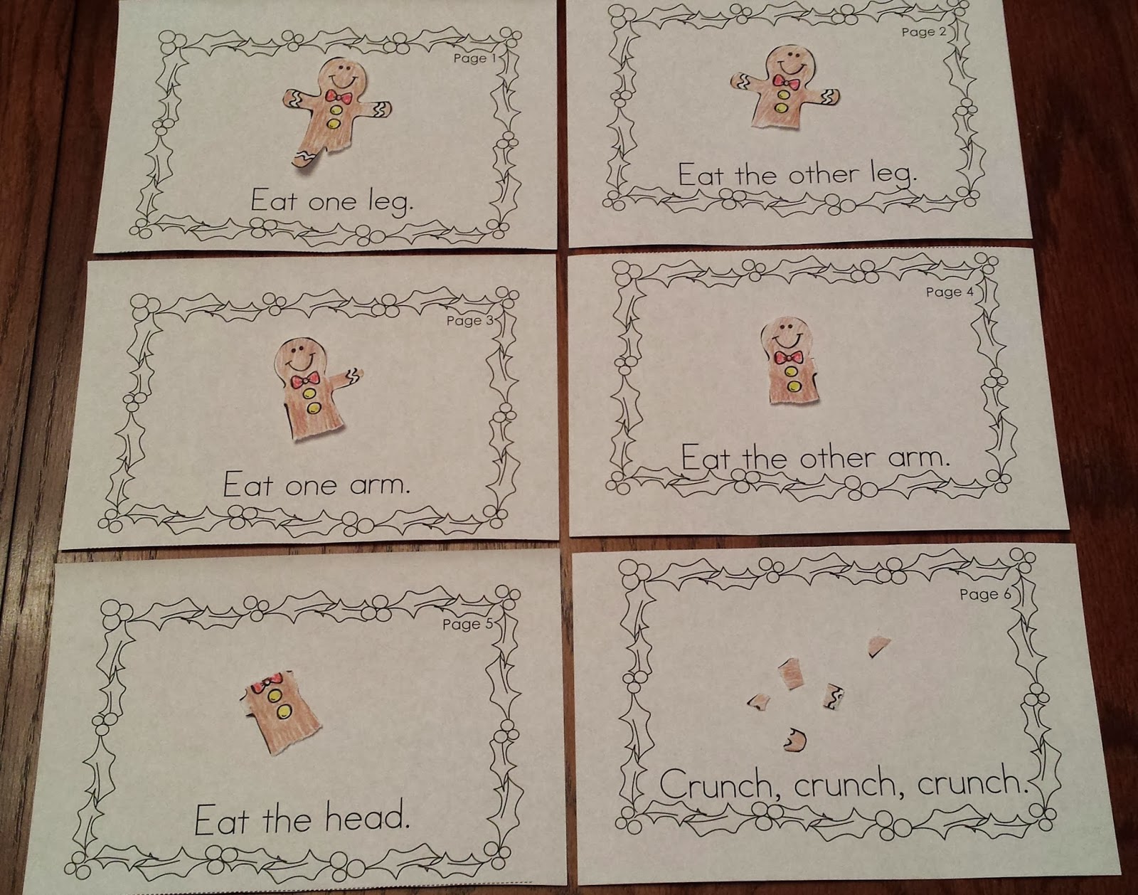 Colors and Kindergarten: Gingerbread Man: Escape Prevention Plan