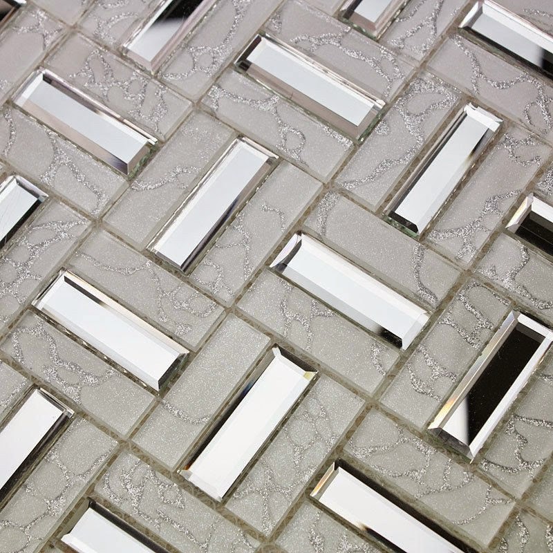 Crystal tiles for Interiors.