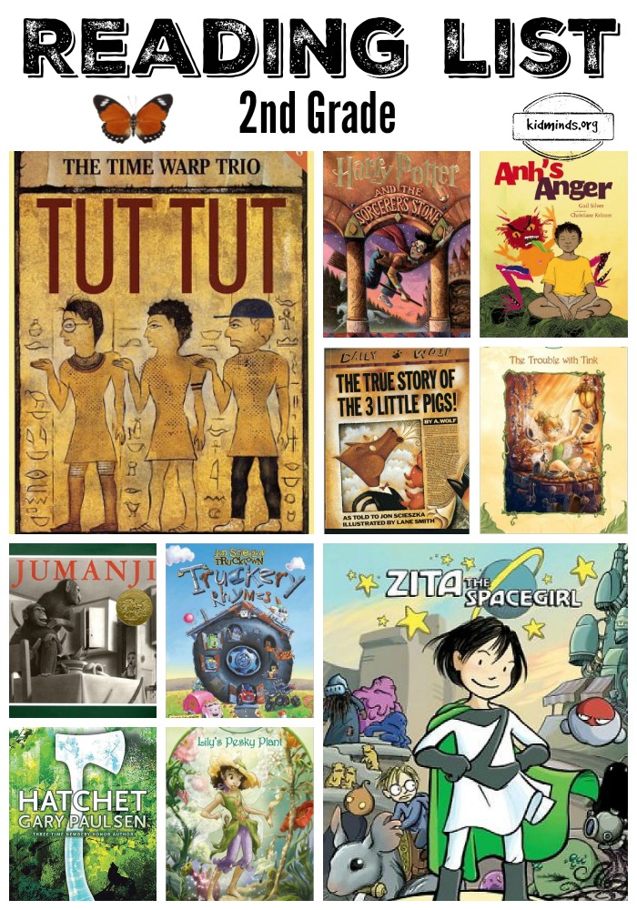 Second Grade Reading List | KidMinds