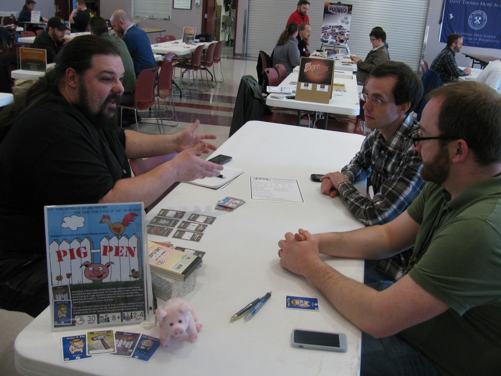 Man OverBoard: UnPub 3 Part II: Pig Pen, Playtesting, and Post Position