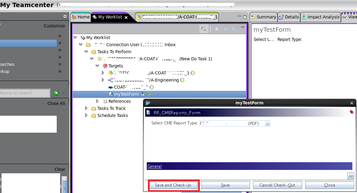 Teamcenter Open Gate: Teamcenter WorkFlow : Create form and attach to ...