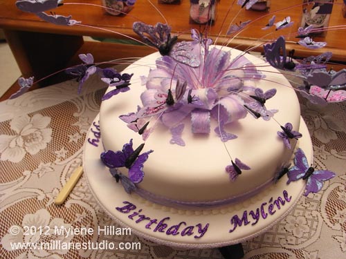 Butterflies in Flight - a Cake to Delight | Mill Lane Studio