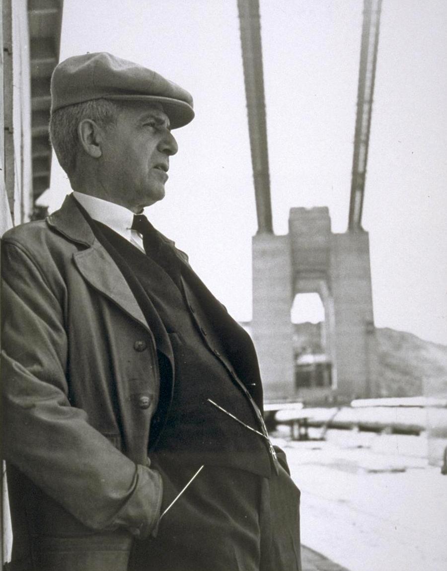 Los Angeles Morgue Files: Golden Gate Bridge Engineer Joseph Strauss ...