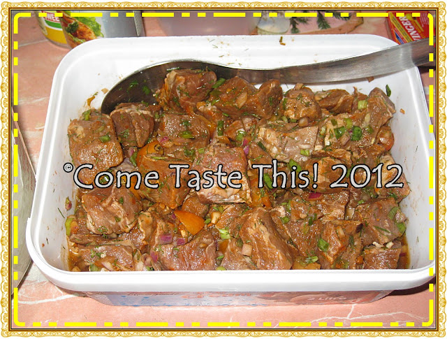 Come Taste This!: A Dimanche Gras Beef Pelau