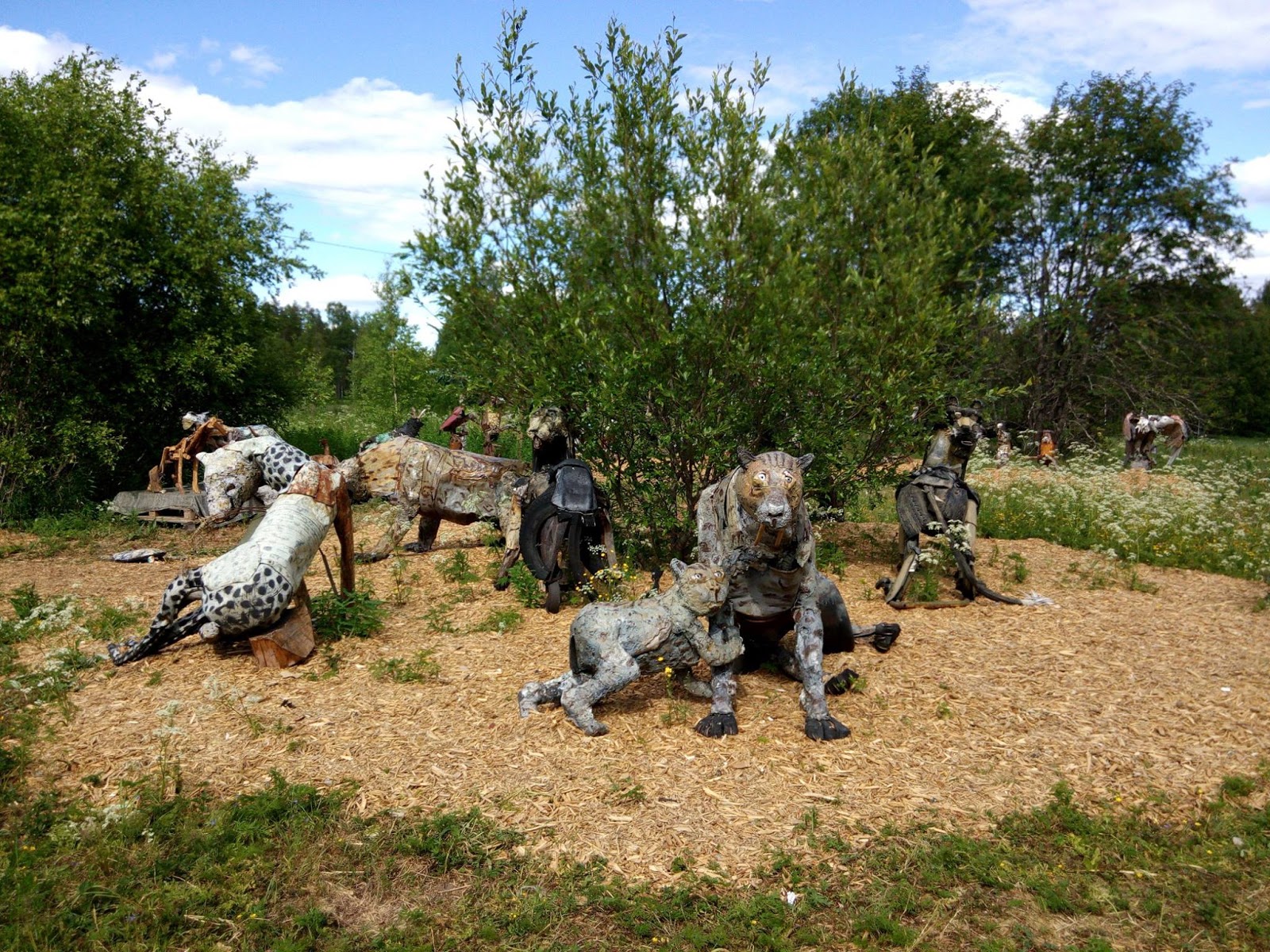 Outsider Environments Europe: Alpo Koivumäki, Alpon Savannilla/Alpo's ...