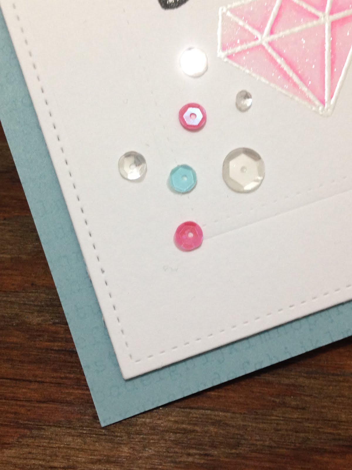 Butterfly Reflections, Ink.: You're a Gem Card