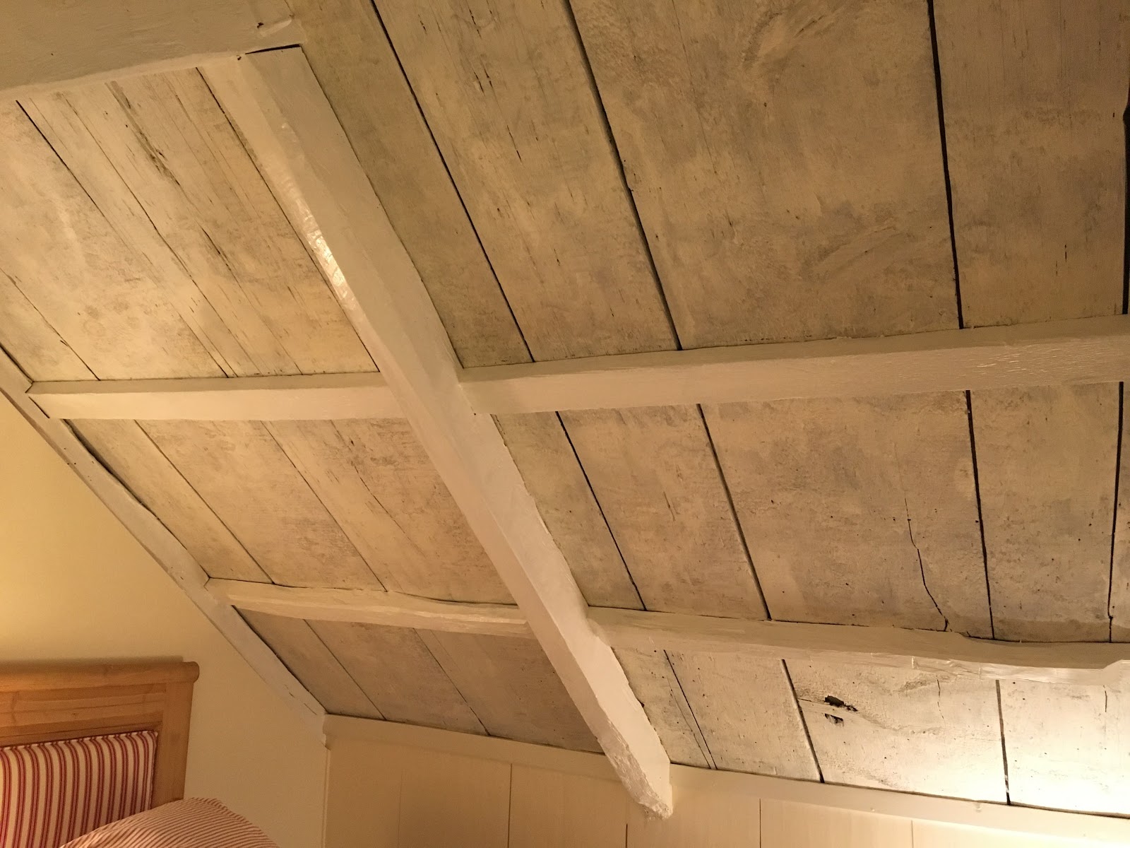 An Old Farm: Repairing Rafters