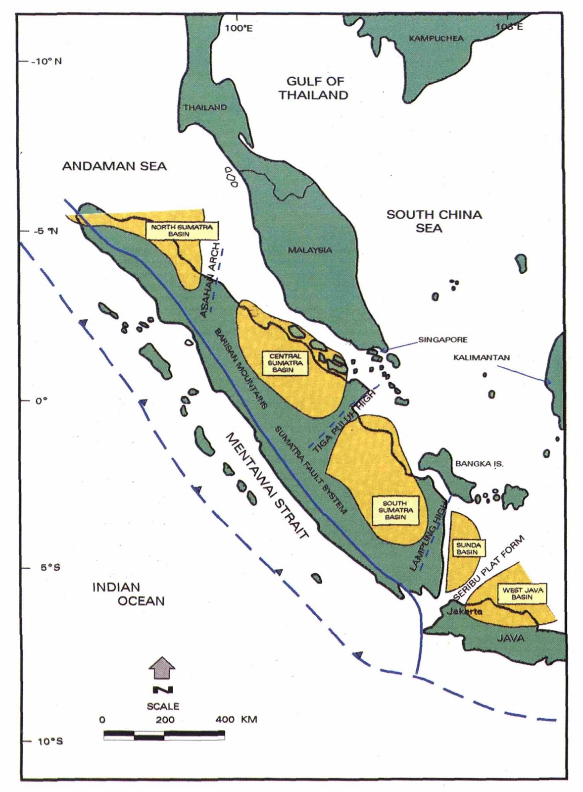 CEKUNGAN FORMASI SEDIMEN SUMATRA TENGAH ~ Science and technology around us