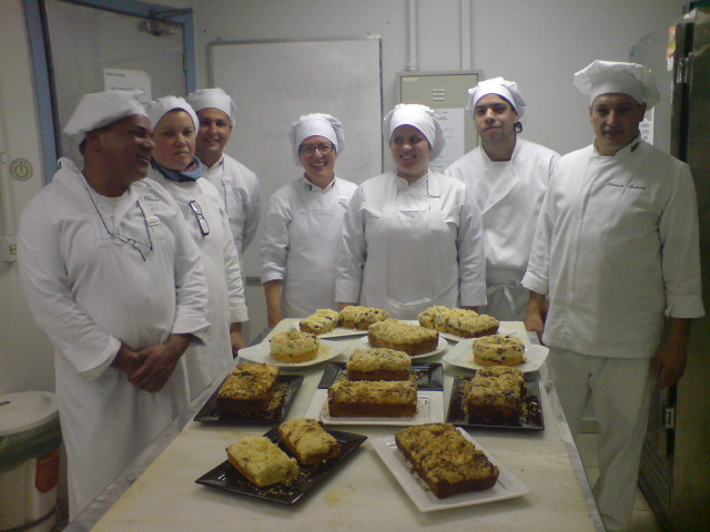 Boulangerie Pâtisserie: AULA DE CUCA ALEMÃ E CUCA ITALIANA SENAC RS- POA