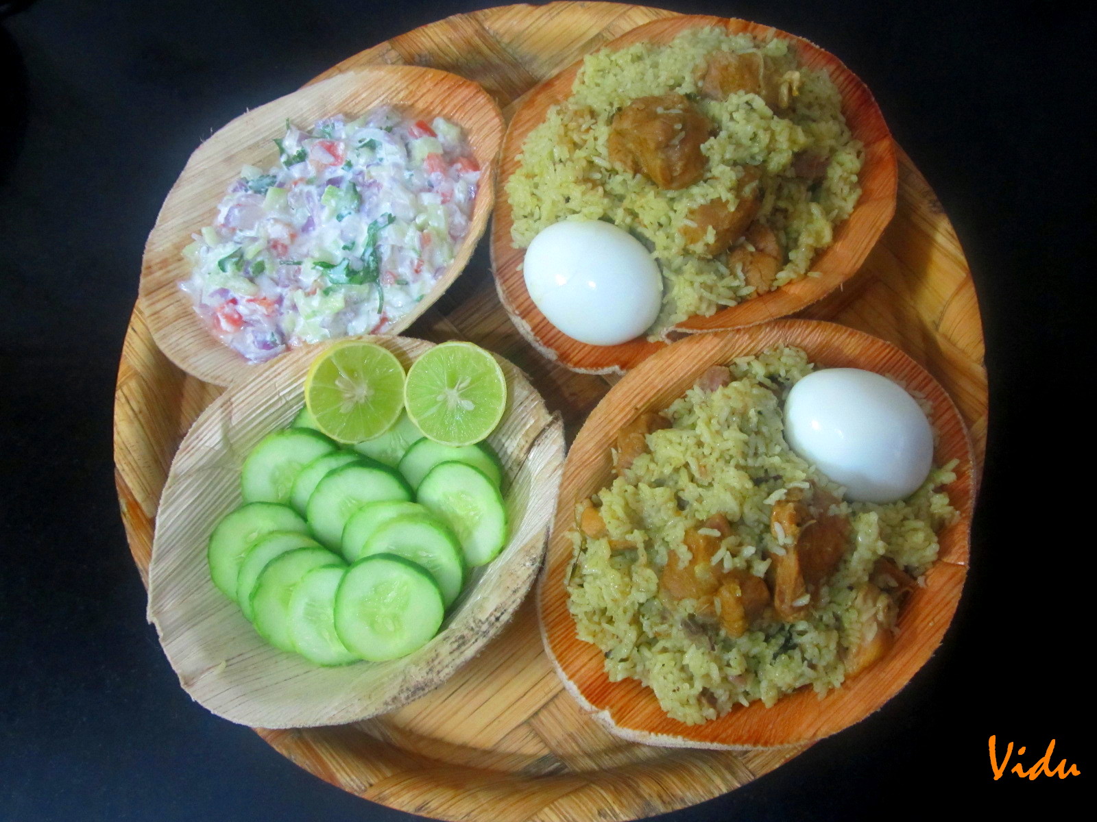 Mutton Donne Biryani Recipe