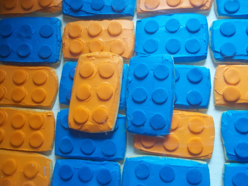 Violet's Custom Cakes: Lego Cookies