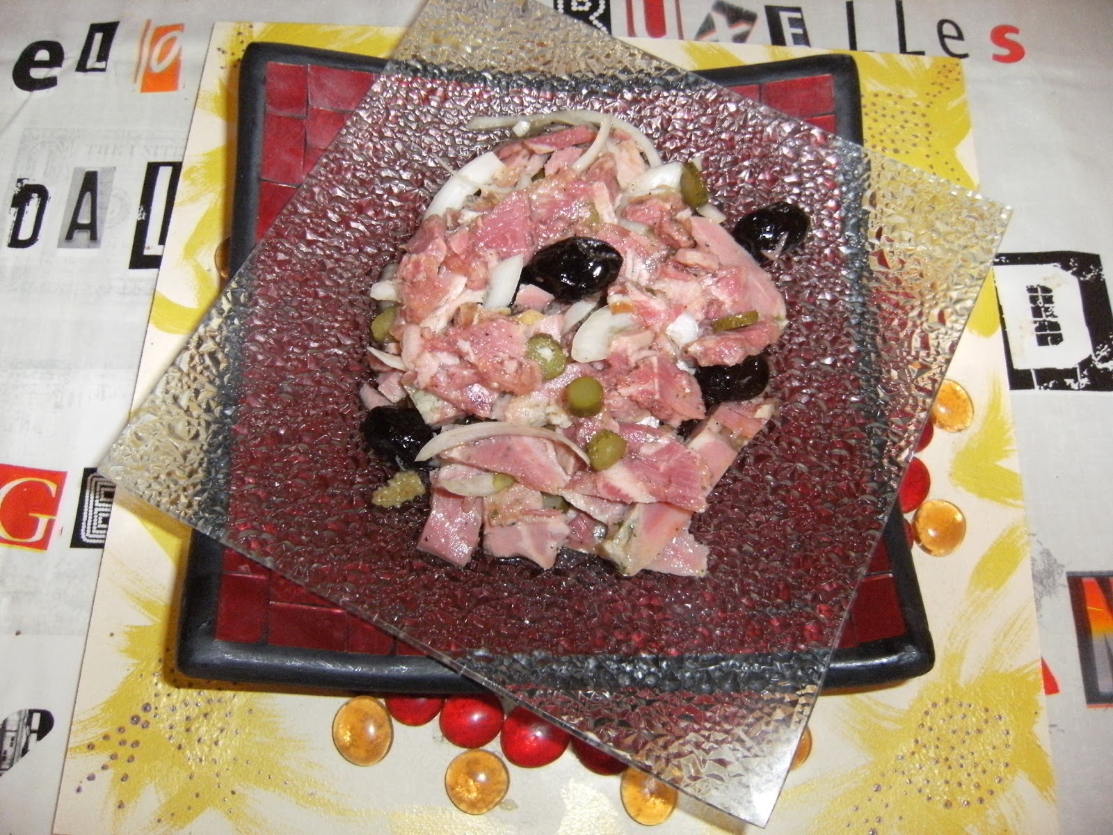 LES RECETTES CHOUETTES DE SISSI: SALADE DE MUSEAU "MAISON"...