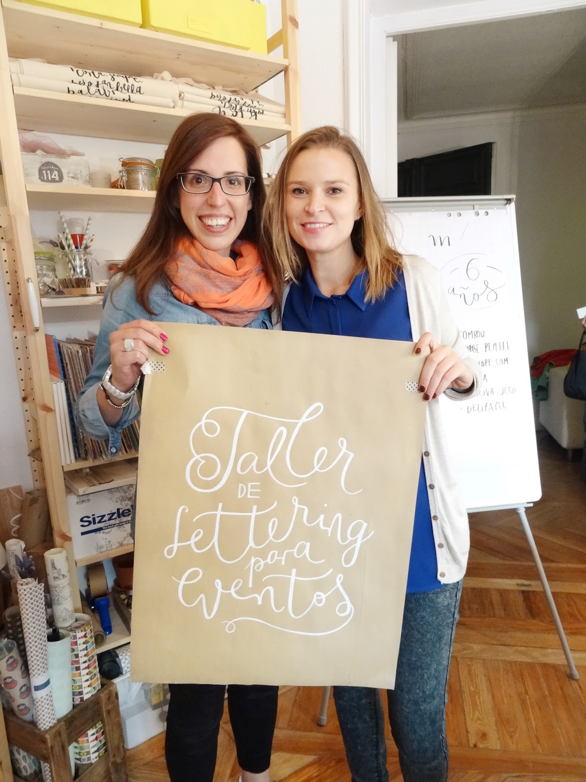 Mi Papel Preferido: Lettering para eventos - Taller de Happy Letters