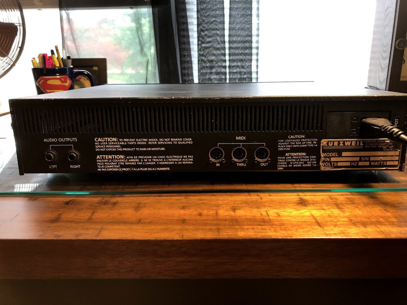 MATRIXSYNTH: Kurzweil 1000EX Ensemble Expander Rack Mount synth