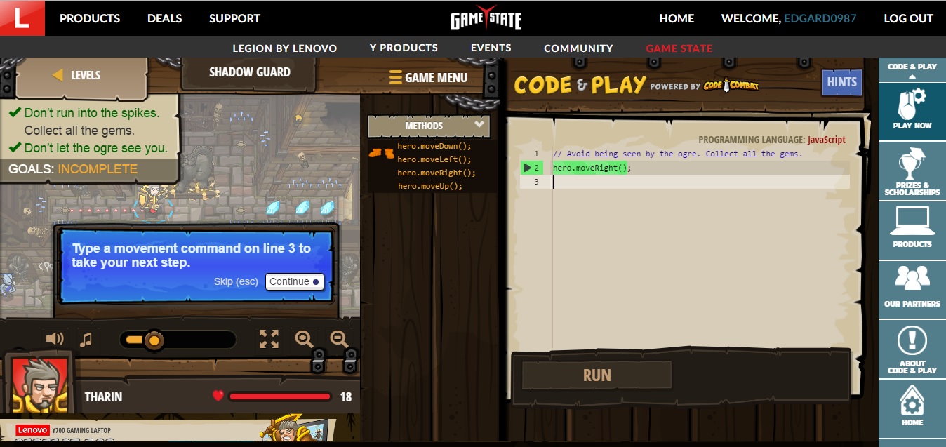 Aprende JavaScript como Jugando ~ Snippets - Edgard Hinostroza