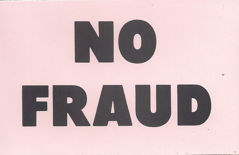 TERMINAL ESCAPE: NO FRAUD