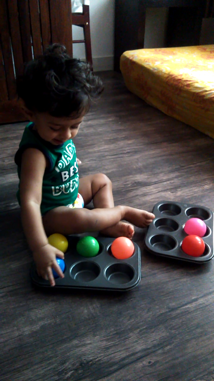 Sonshine Mumma: Muffin Tray Ball Transfer Activity