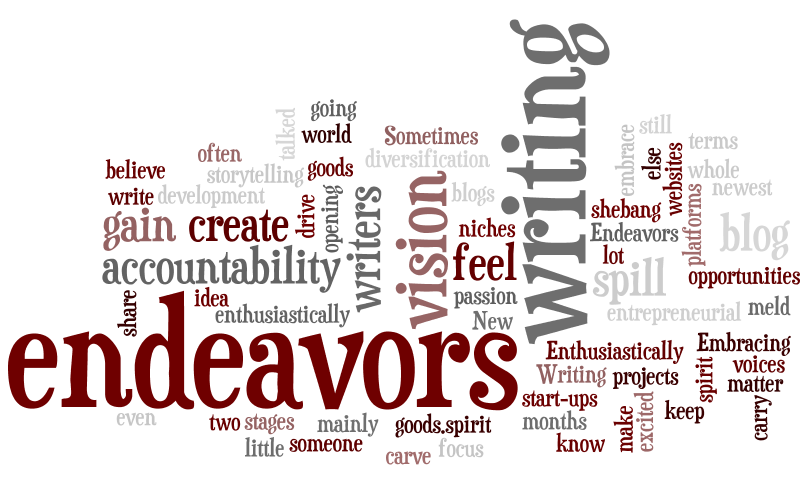 Tamara Writes...: Enthusiastically Embracing New Writing Endeavors