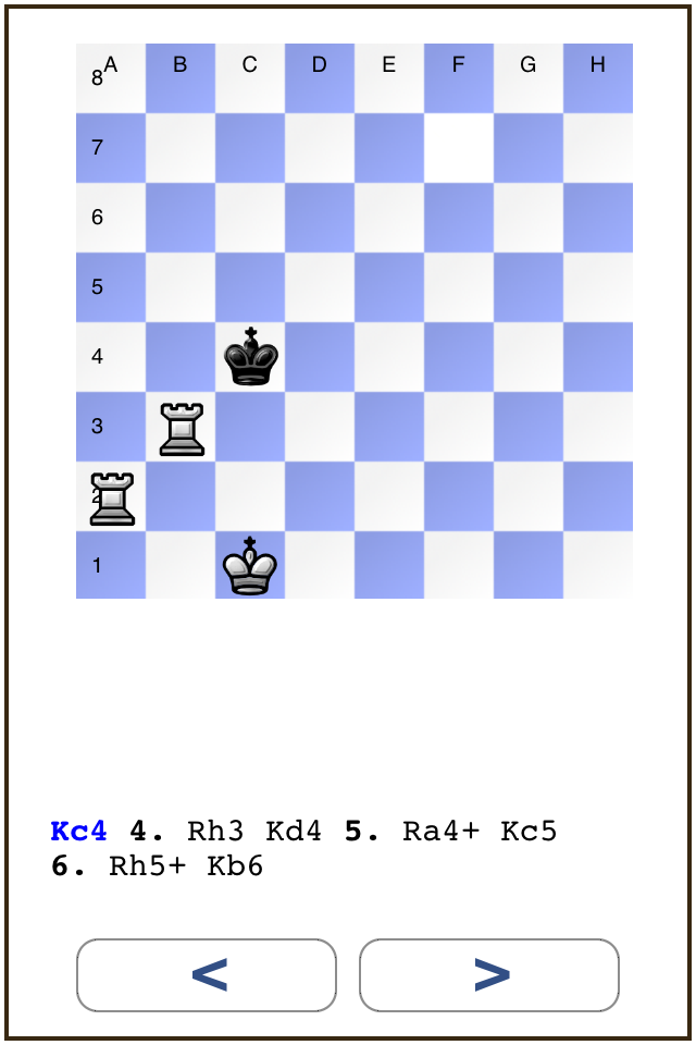 Chess Trainer blog: How to checkmate with 2 rooks